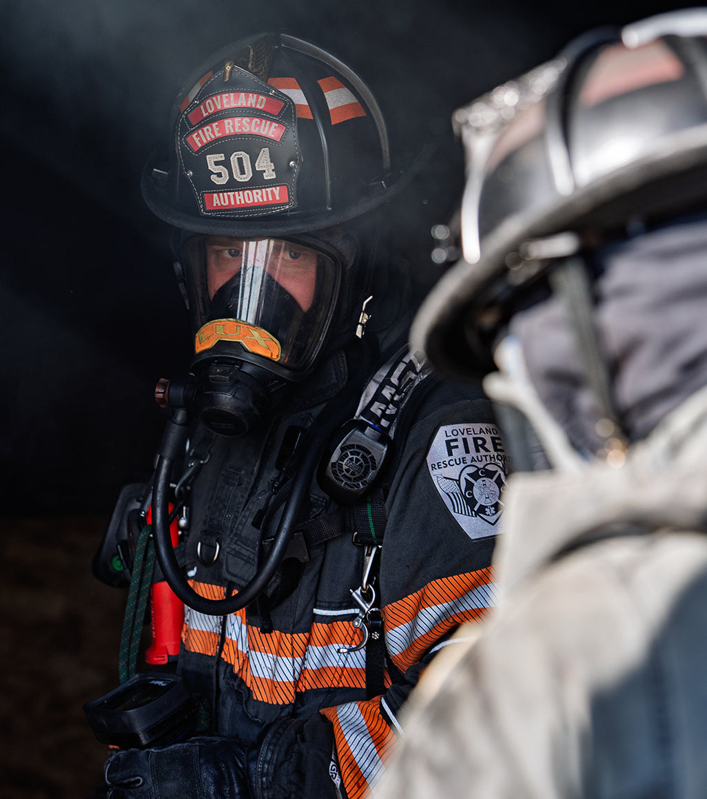 Firefighter SCBA Facepiece Identification - IdentiFire