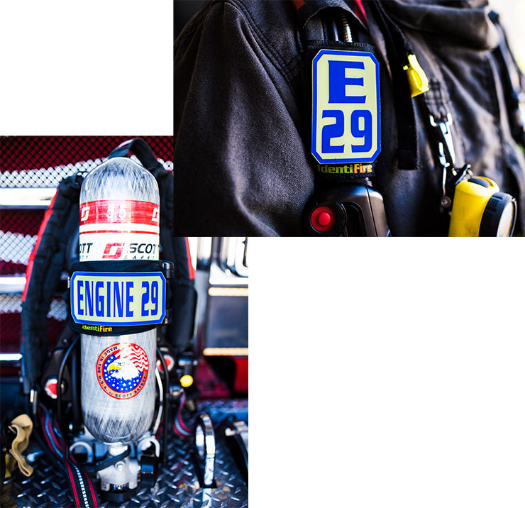 IdentiFire™ SCBA Accountability System - Combo System