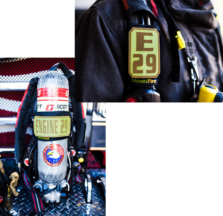 IdentiFire™ SCBA Accountability System - Combo System