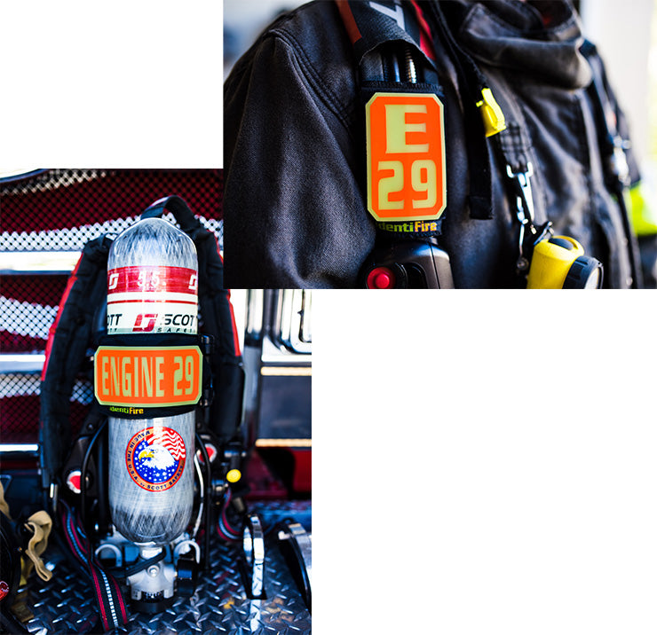 IdentiFire™ SCBA Accountability System - Combo System