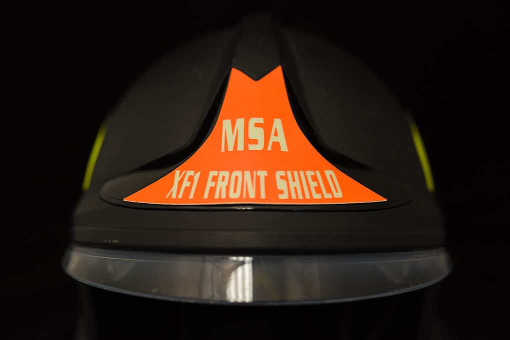 MSA XF1 Front Shield (Decal) - IdentiFire