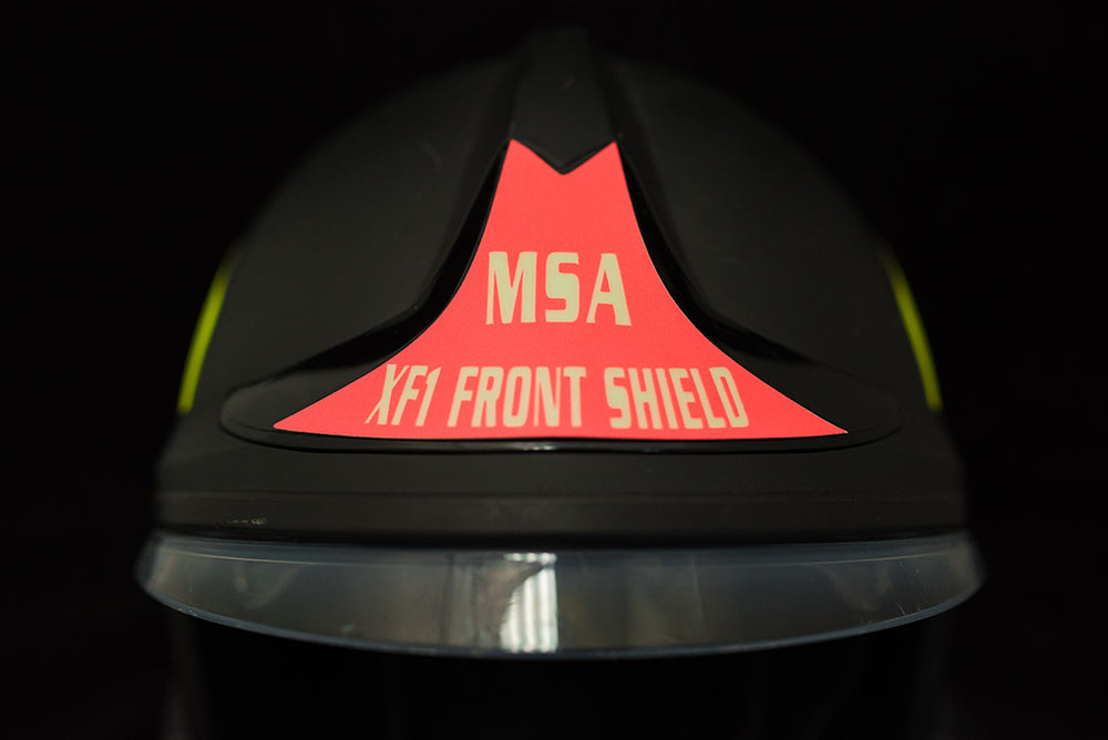 MSA XF1 Front Shield (Decal) - IdentiFire