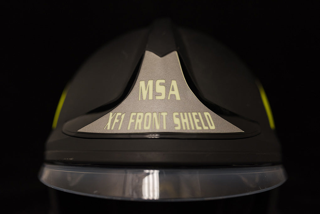 MSA XF1 Front Shield (Decal) - IdentiFire