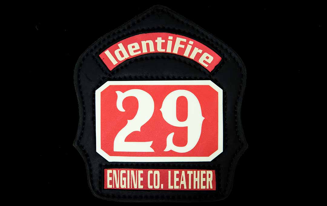IdentiFire™ PVC Rubber Helmet Shield Passport