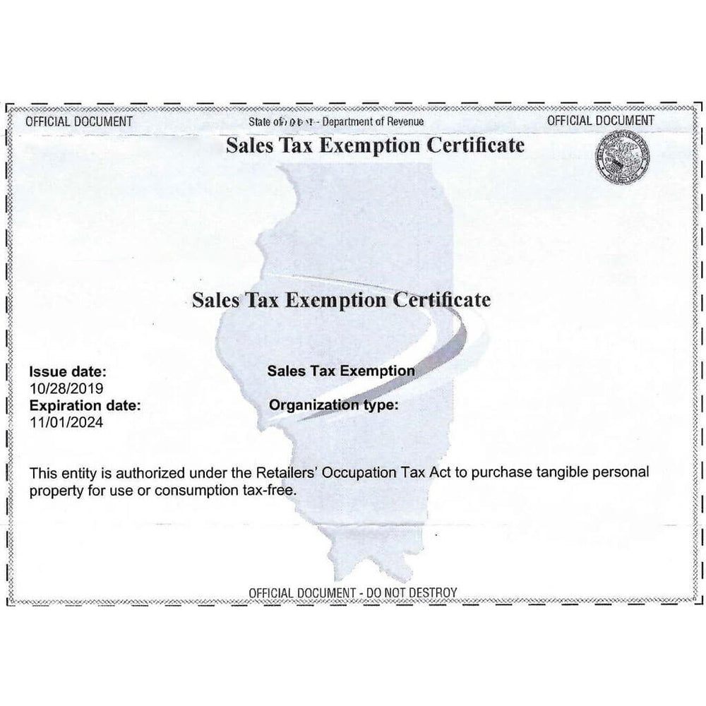 Tax Exempt Process - IdentiFire