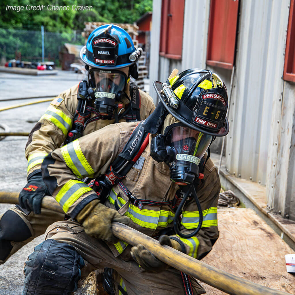 Firefighter SCBA Facepiece Identification - IdentiFire