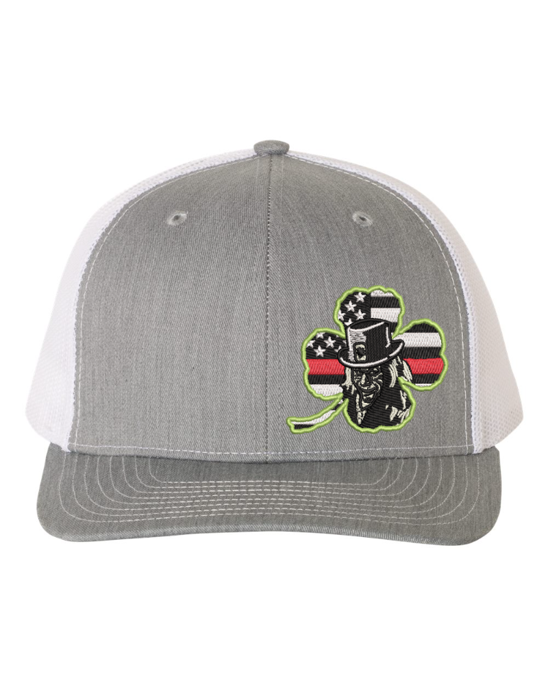 Leprechaun Clover Hat -Curved Bill 6 Panel - IdentiFire