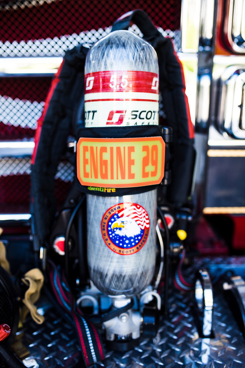 IdentiFire™ SCBA Accountability Rear Cylinder System